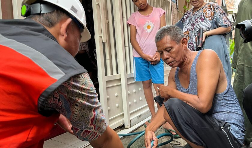 Sidak PDAM Surya Sembada soal Pipa Pecah Karena Galian Box Culvert ...