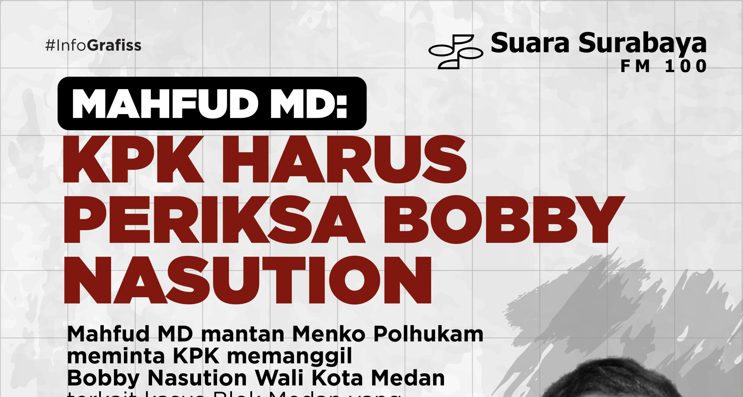 Mahfud MD: KPK Harus Periksa Bobby Nasution