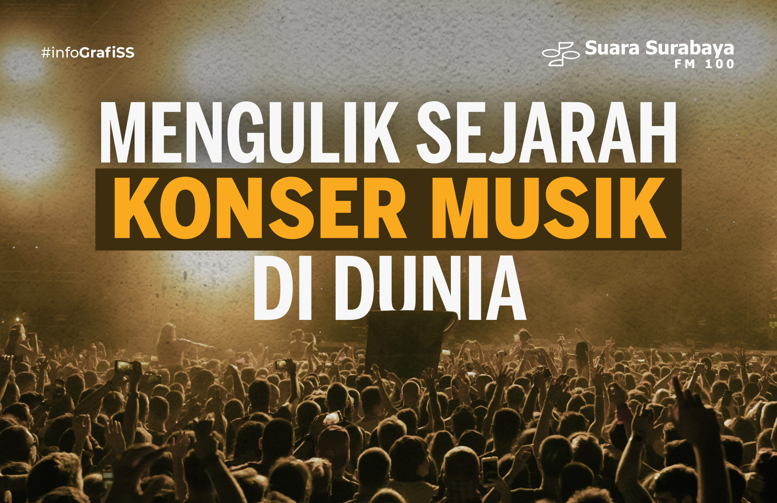 Mengulik Sejarah Konser Musik di Dunia