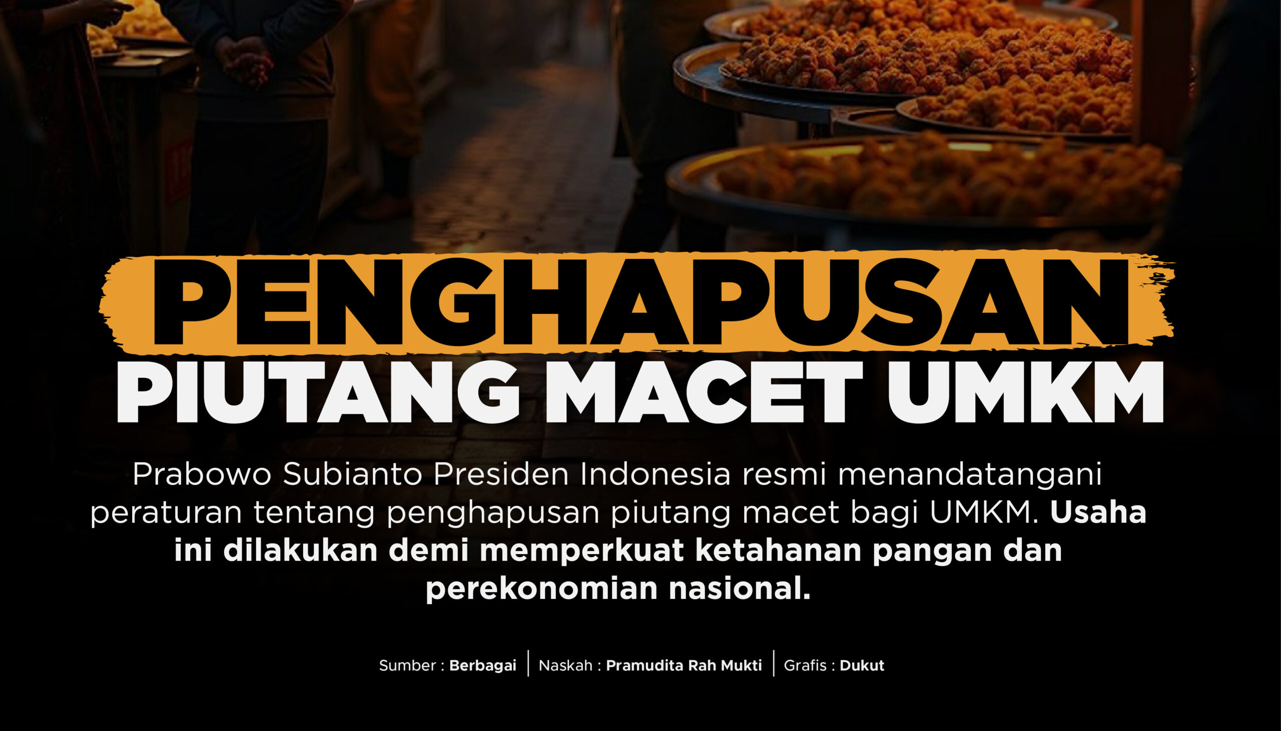 Penghapusan Piutang Macet UMKM