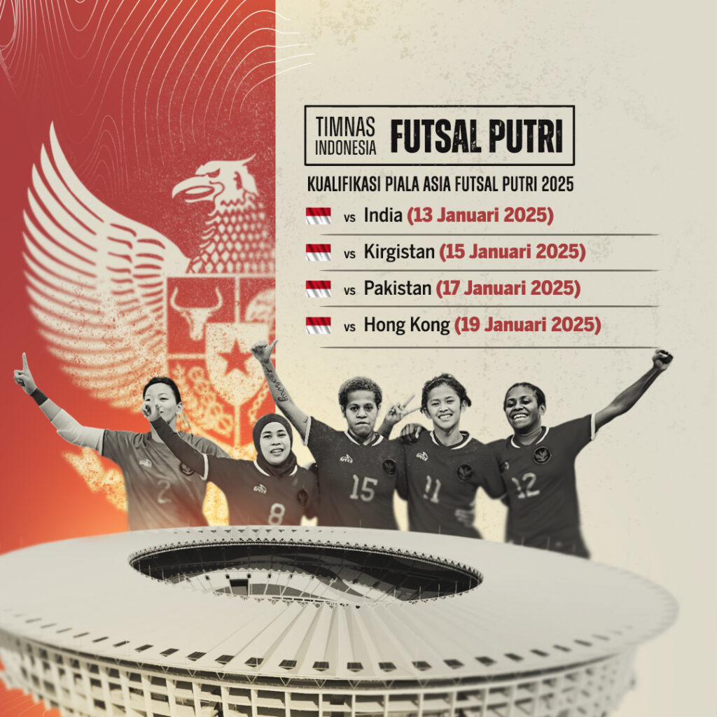 Jadwal Lengkap Semua Timnas Indonesia di 2025