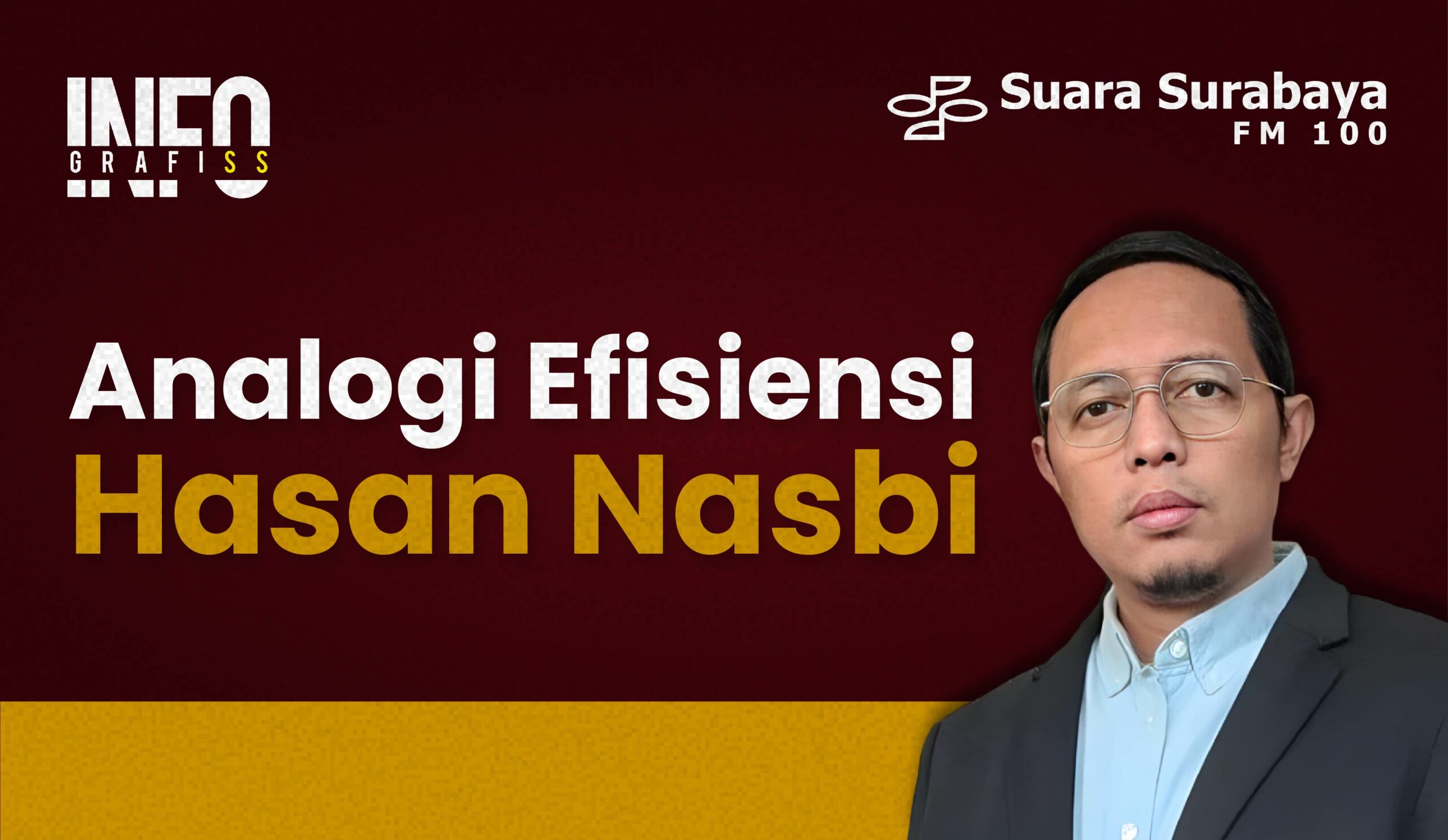 Analogi Efisiensi Hasan Nasbi