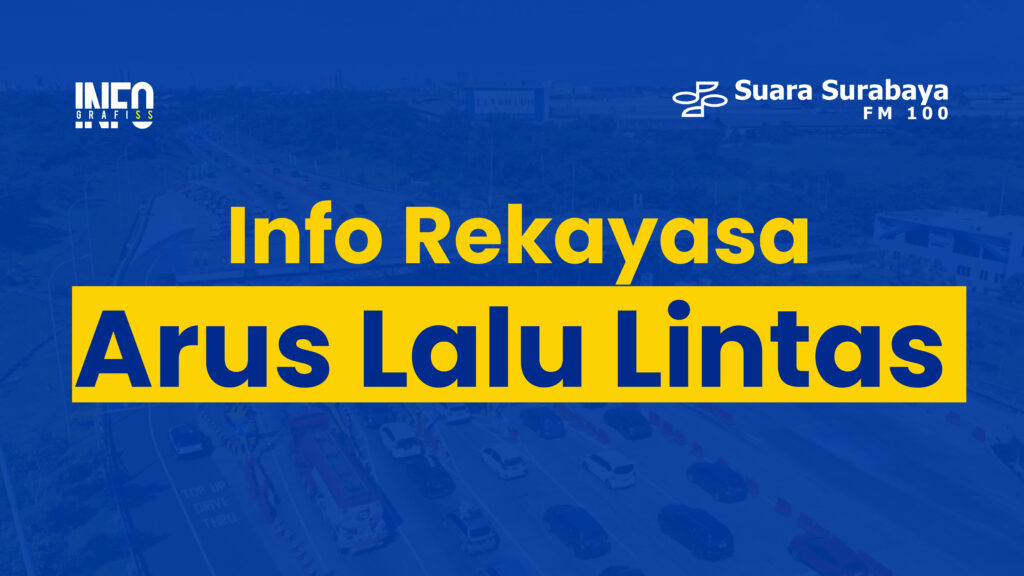 Info Rekayasa Arus Lalu Lintas Medaeng-FLy Over Waru pada Masa Lebaran 2025