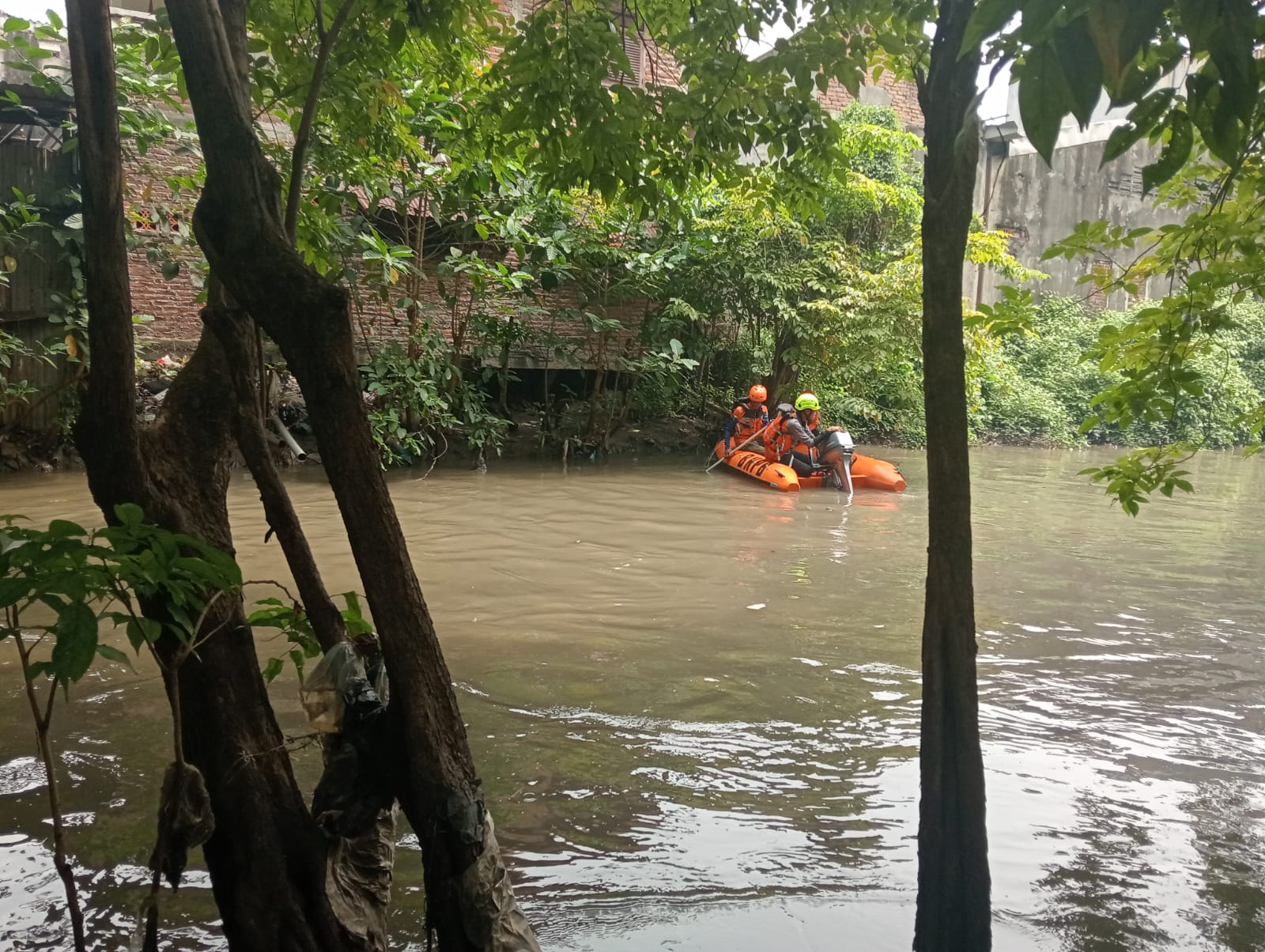 BPBD Sidoarjo Gelar Operasi Pencarian Lansia Hilang di Sungai Buntung ...