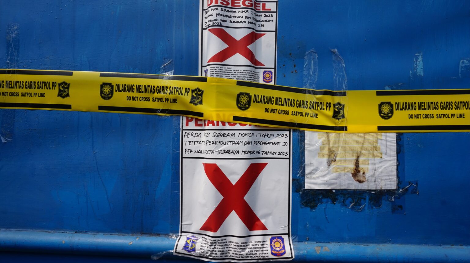 Pemkot Surabaya dan Polres Pelabuhan Tanjung Perak Tutup Gudang CV ...