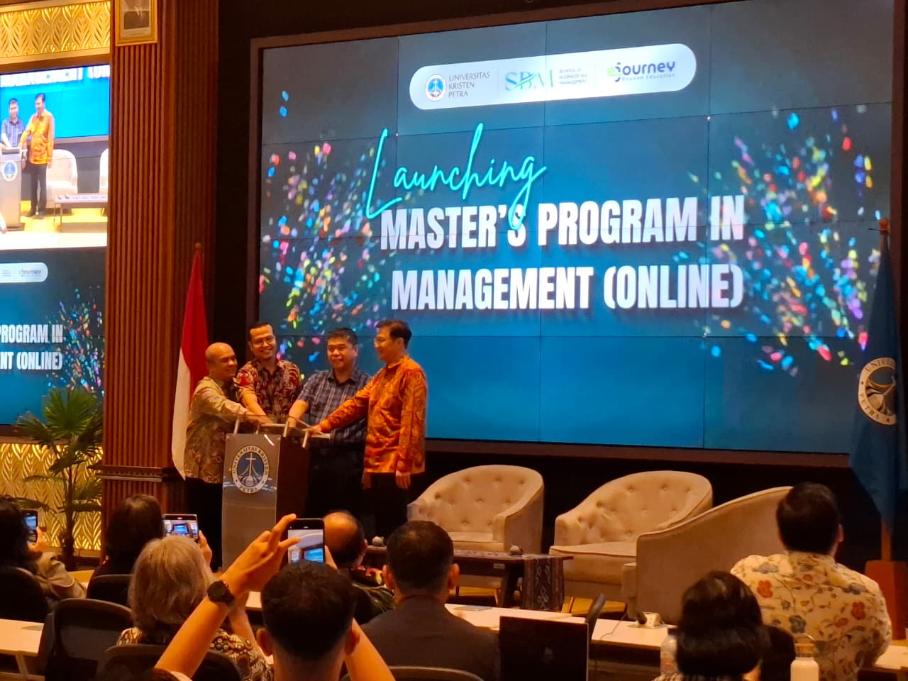 UK Petra Resmi Luncurkan Program Magister Manajemen Jarak Jauh